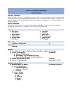 CoC Board Agenda 10.20.22 | Central Minnesota Housing Partnership